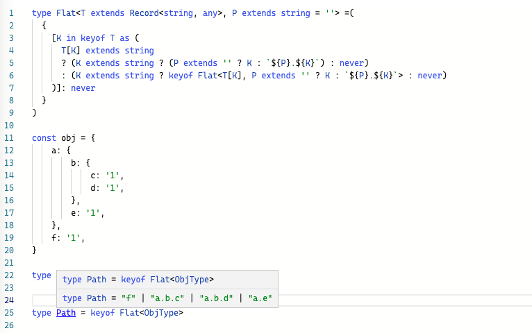 TypeScript Lodash get 